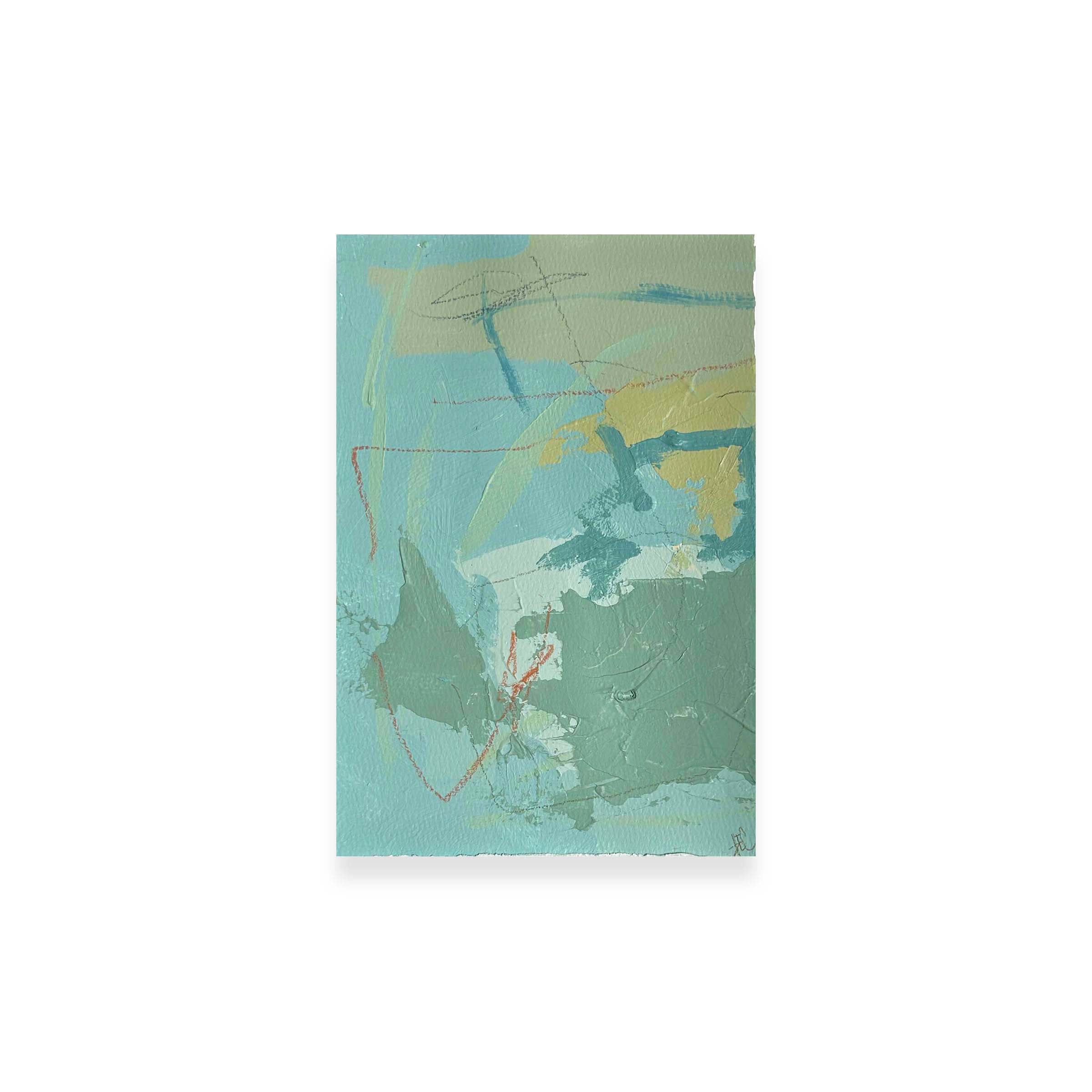 Medium Blues Color Study I – Caron Gallery